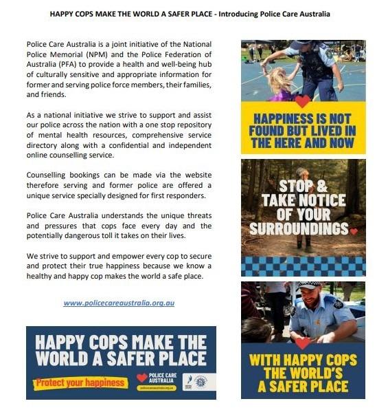 POLICE CARE AUSTRALIA - National Police Memorial