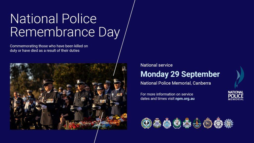 National Police Remembrance Day: Services & Information Guide ...